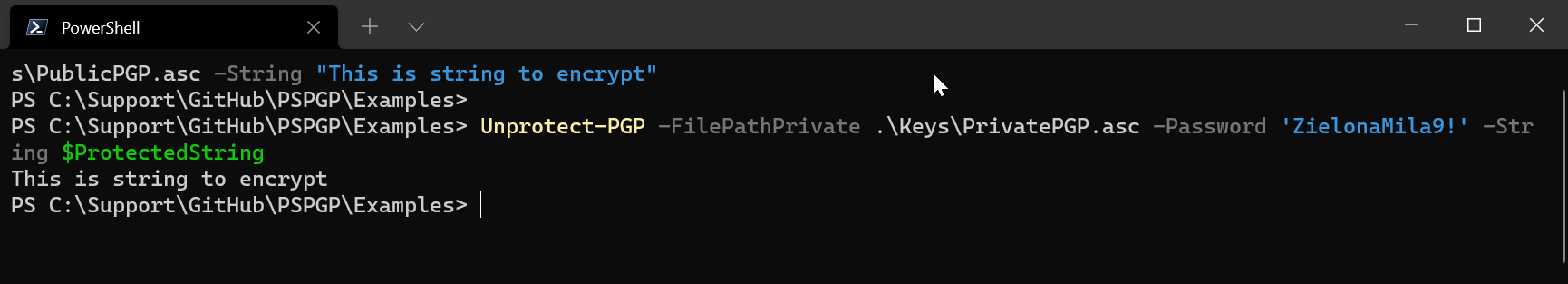 Encrypting And Decrypting PGP Using PowerShell Evotec